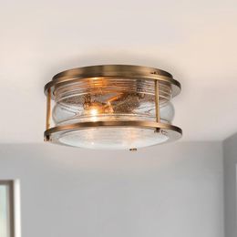 Elstead Lighting Ashland Bay Deckenleuchte, E27, QN-ASHLANDBAY-F-NBR-BATH,