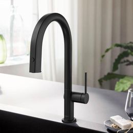 Hansgrohe Aqittura M91 K&uuml;chenarmatur mit Filtersystem, ausziehbar, schwenkbar, 76800670,