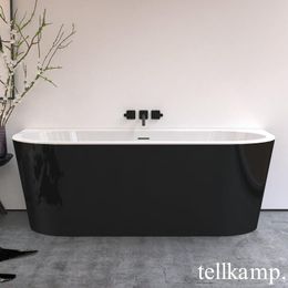 Tellkamp Solit&auml;r Wall Vorwand-Badewanne mit Verkleidung, 0100-255-SB-A/WGSW,