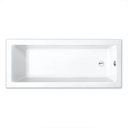 RepaBad Livorno Mono Rechteck-Badewanne, Einbau, 0032262-0001,