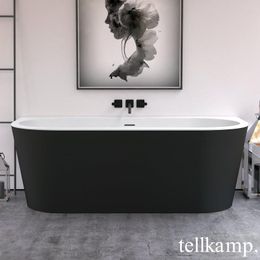 Tellkamp Solit&auml;r Wall Vorwand-Badewanne mit Verkleidung, 0100-255-S0-A/WMWMEB,
