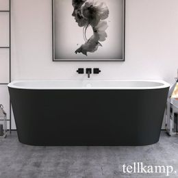 Tellkamp Solit&auml;r Wall Vorwand-Badewanne mit Verkleidung, 0100-055-00-AUF/WMWMEB,