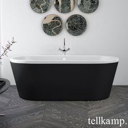 Tellkamp Easy freistehende Oval-Badewanne, 0100-076-00-AUF/WMWMEB,