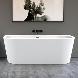 Tellkamp Solit&auml;r Wall Vorwand-Badewanne mit Verkleidung, 0100-255-00-A/CRWM,