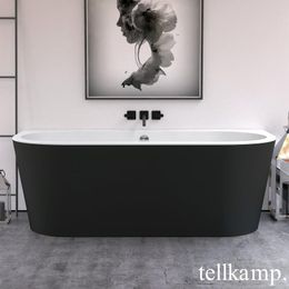Tellkamp Solit&auml;r Wall Vorwand-Badewanne mit Verkleidung, 0100-055-00-A/CRWMEB,