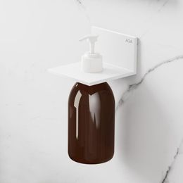Viverso AGA Design L Ablage mit Seifenspender, AL1010WM#Set2,
