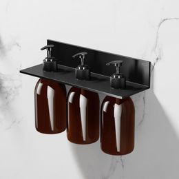 Viverso AGA Design L Ablage mit Seifenspender, AL1030BM#Set1,