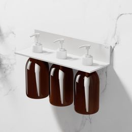 Viverso AGA Design L Ablage mit Seifenspender, AL1030WM#Set2,