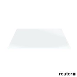 Duravit Glaseinleger f&uuml;r DuraSquare Metallkonsolen f&uuml;r Waschtische Compact, 0099688300,
