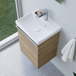 Villeroy & Boch Villeroy & Boch Avento Handwaschbecken, evineo ineo4 Unterschrank B: 45 cm, 1 T&uuml;r rechts, mit Griff,, 73584501+BE0803OA,