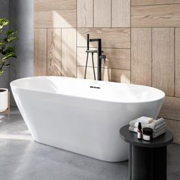 Villeroy & Boch Villeroy & Boch Embrace freistehende Badewanne, oval, UBA170EMB9PT00V-01,
