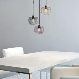 Licht Im Raum Glass Moons 3 Pendelleuchte, E27, 233DL031WS, Spring