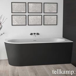 Tellkamp Pio Eck-Badewanne mit Verkleidung, 0100-255-S0-L-A/CRWMEB,
