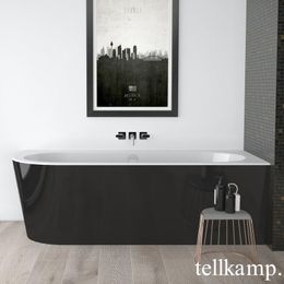 Tellkamp Pio Eck-Badewanne mit Verkleidung, 0100-077-S0-L-A/WGSW,