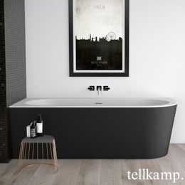 Tellkamp Pio Eck-Badewanne mit Verkleidung, 0100-277-0B-R-A/CRWMEB,