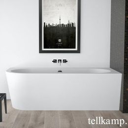 Tellkamp Pio Eck-Badewanne mit Verkleidung, 0100-077-SB-L-A/CRWM,