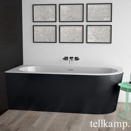 Tellkamp Pio Eck-Badewanne mit Verkleidung, 0100-255-SB-R-A/WGSW,