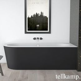 Tellkamp Pio Eck-Badewanne mit Verkleidung, 0100-077-S0-L-AUF/WMWMEB,