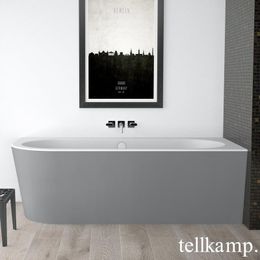 Tellkamp Pio Eck-Badewanne mit Verkleidung, 0100-077-S0-L-AUF/WMWMCM,