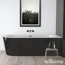 Tellkamp Pio Eck-Badewanne mit Verkleidung, 0100-077-SB-L-AUF/CRSW,