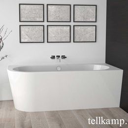 Tellkamp Pio Eck-Badewanne mit Verkleidung, 0100-055-0B-L-A/WG,