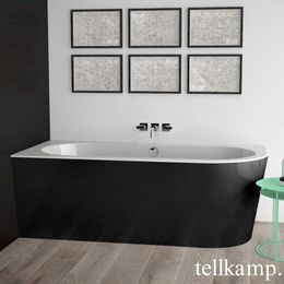 Tellkamp Pio Eck-Badewanne mit Verkleidung, 0100-055-SB-R-AUF/CRSW,