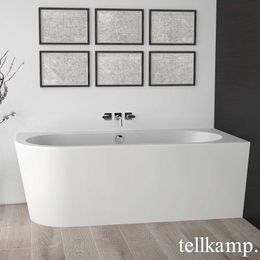 Tellkamp Pio Eck-Badewanne mit Verkleidung, 0100-055-0B-L-AUF/CRWM,