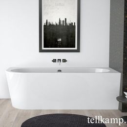Tellkamp Pio Eck-Badewanne mit Verkleidung, 0100-077-0B-L-AUF/CR,
