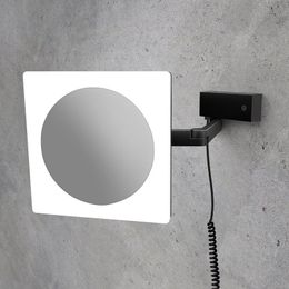 Viverso Zoom me Kosmetikspiegel mit 5-facher Vergr&ouml;&szlig;erung, Beleuchtung mit einstellbarer Farbtemperatur, VM6601MB+VM90EUGB,