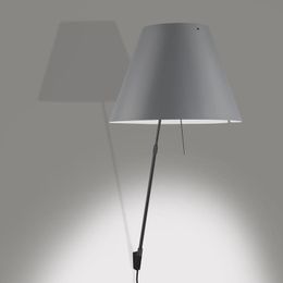 Luceplan Costanzina Wandleuchte mit Ein/Aus-Schalter, 1D13ANP00017+9D1331437705, D13 a.pi.
