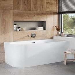 Villeroy & Boch Villeroy & Boch Embrace Eck-Badewanne mit Verkleidung, UBA180EMB9CR00V-RW,
