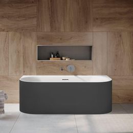 Villeroy & Boch Villeroy & Boch Embrace Vorwand-Badewanne mit Verkleidung, UBA180EMB9CS1SV-RW,