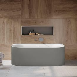 Villeroy & Boch Villeroy & Boch Embrace Vorwand-Badewanne mit Verkleidung, UBA180EMB9CS3SV-RW,