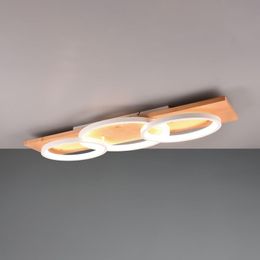 Trio Leuchten Barca LED Deckenleuchte 3 Lichtquellen, 641110331,