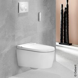 Geberit AquaClean Sela Wand-Dusch-WC mit TurboFlush, mit WC-Sitz, 146220JT1,