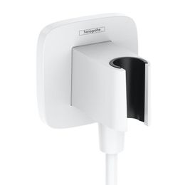 Hansgrohe Fixfit Porter Q Brausehalter mit Schlauchanschluss, 26887700,