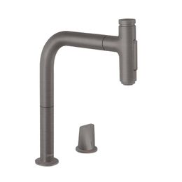 Hansgrohe Metris Select M71 Küchenarmatur, mit sBox, ausziehbar, schwenkbar, 73818340, M7119-H200