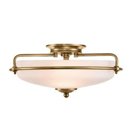 Elstead Lighting Griffin Deckenleuchte, E27, QZ-GRIFFIN-F-WS,