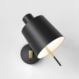 Illumina astro Edward Wandleuchte mit Schalter, E27, 1441013+5013024,