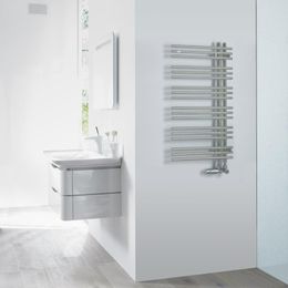 Zehnder Yucca Asym Badheizk&ouml;rper, Warmwasser- oder Mischbetrieb, ZY300148A500000, YA-090-050