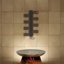 Zehnder Yucca Badheizk&ouml;rper, Warmwasser- oder Mischbetrieb, ZY100250A600000, YS-090-050