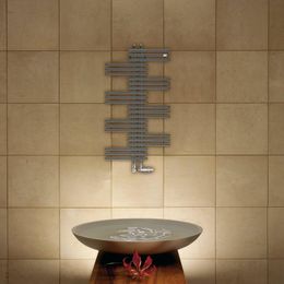 Zehnder Yucca Badheizk&ouml;rper, Warmwasser- oder Mischbetrieb, ZY100250A300000, YS-090-050