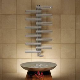 Zehnder Yucca Badheizk&ouml;rper, Warmwasser- oder Mischbetrieb, ZY100480CR00000, YSC-130-080