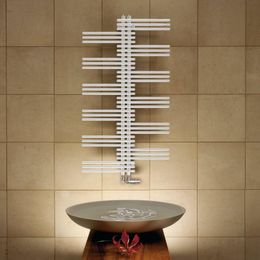 Zehnder Yucca Badheizk&ouml;rper, Warmwasser- oder Mischbetrieb, ZY100480B100000, YS-130-080