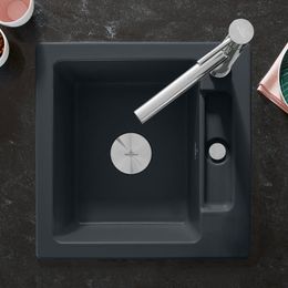 Villeroy & Boch Villeroy & Boch Siluet 50 S K&uuml;chensp&uuml;le, 334501R7HL1,