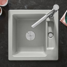 Villeroy & Boch Villeroy & Boch Siluet 50 S K&uuml;chensp&uuml;le, 334501SMHL1,