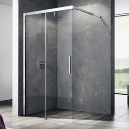 Kermi Nica Walk In, mit schiebbarem Element, NIJ2L17020VPK, NIJ2L