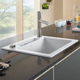 Villeroy & Boch Villeroy & Boch Siluet 50 S K&uuml;chensp&uuml;le, 334502RWHL12,