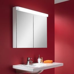 Schneider LOW Line Spiegelschrank, 2 T&uuml;ren, 151.290.02.02, LOW 90/2/LED