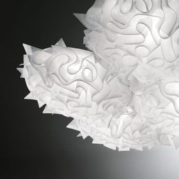 Slamp Veli Foliage Pendelleuchte, E27, VELSL00WHT01T00000EU, Large